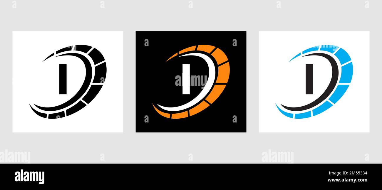 Letter I Car Automotive Logo For Cars Service, Cars Repair With ...
