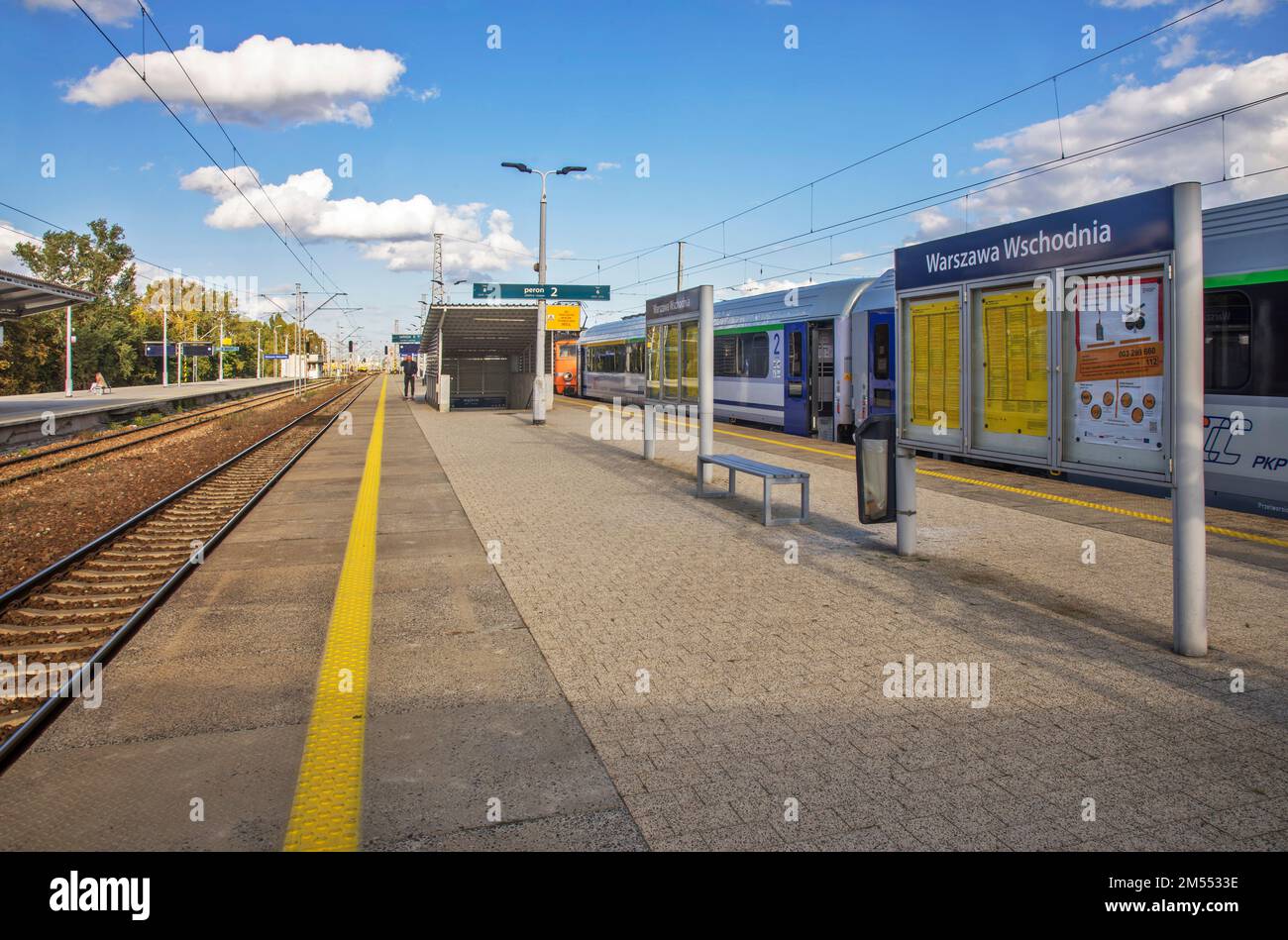 Warsaw east railway station hi-res stock photography and images - Alamy