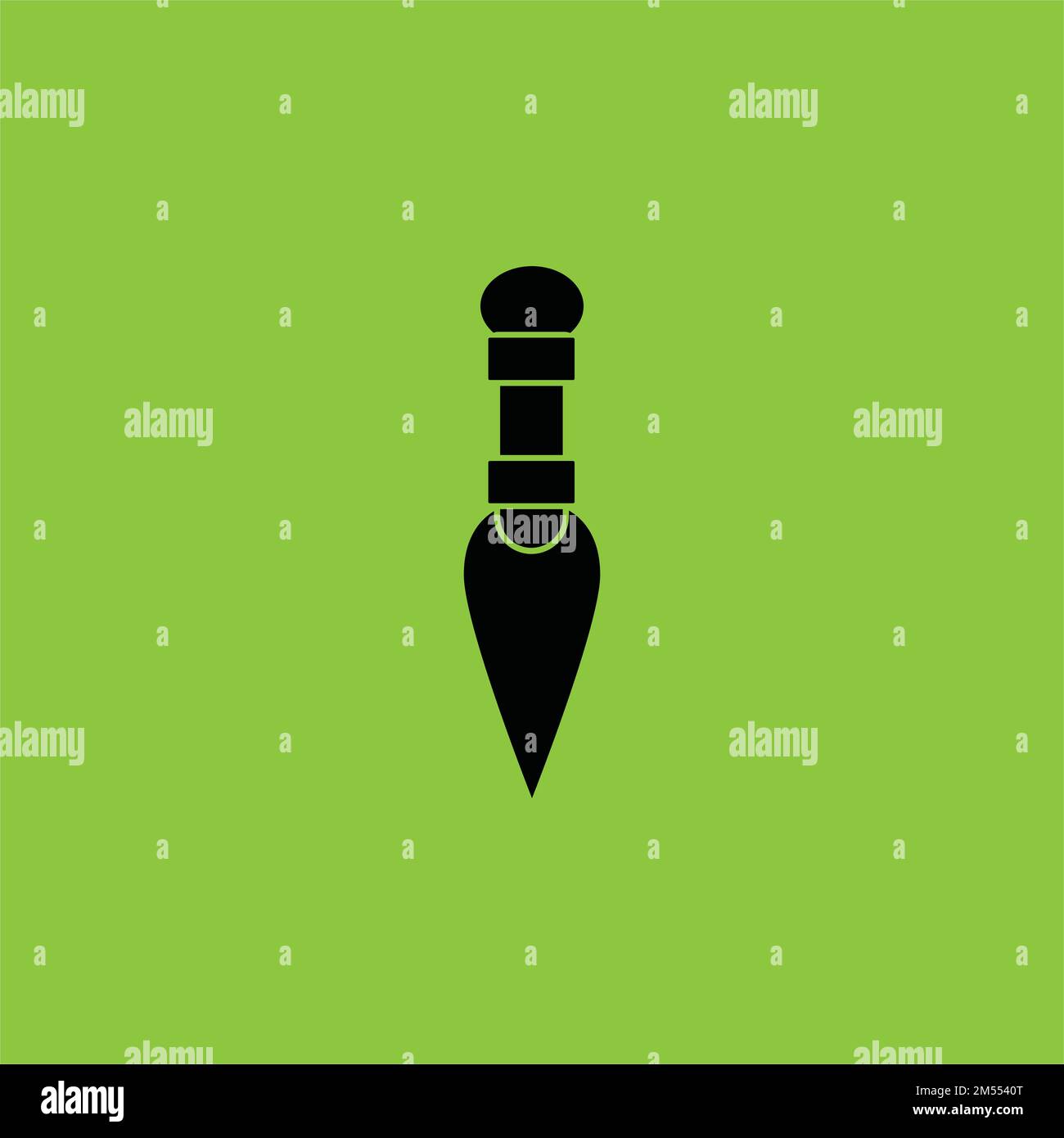 Ancient Knife icon. Weapon Series. - Vector Stock Vector Image & Art ...