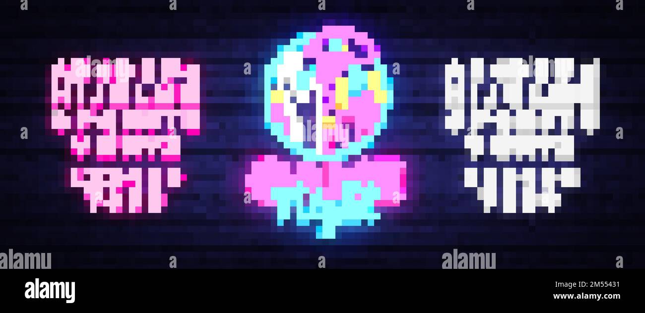 Game Night neon sign logo design template. Game night logo in neon ...