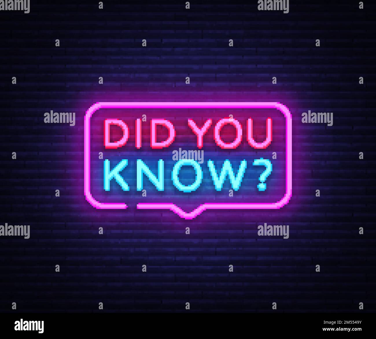 Did you know neon signs vector. Did you know Design template neon sign ... Did you know neon signs vector. Did you know Design template neon sign ...