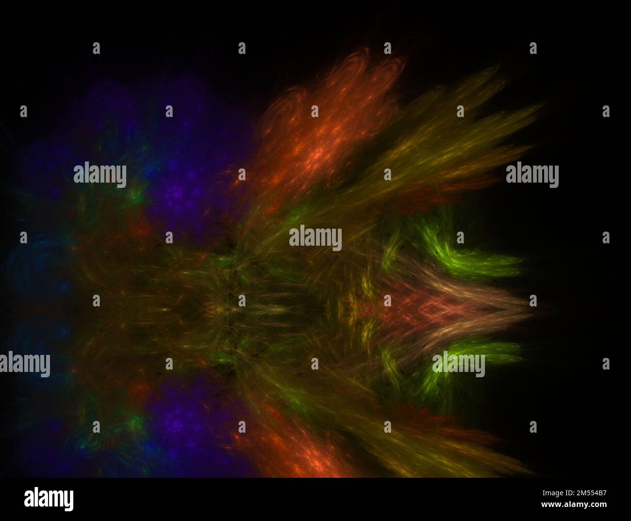 Imaginatory lush fractal texture image abstract background Stock Photo ...