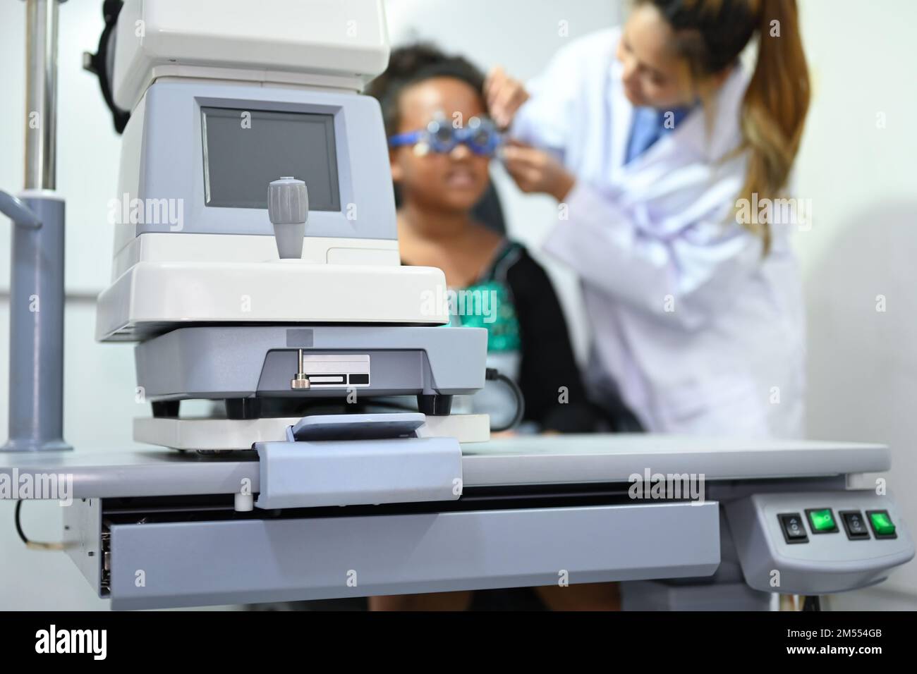 Autorefractor for ophthalmological examination in ophthalmologist ...