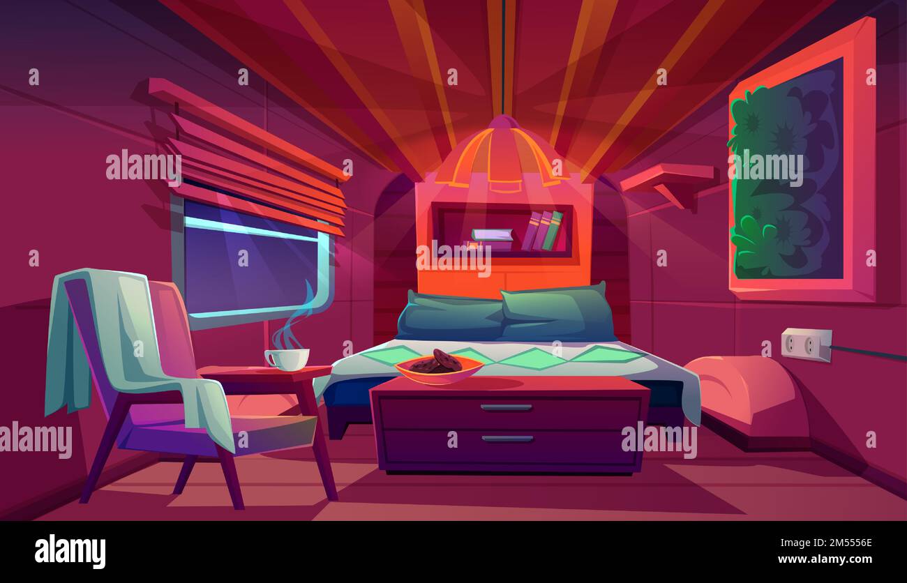 Empty modern car interior Stock Vector Images - Alamy