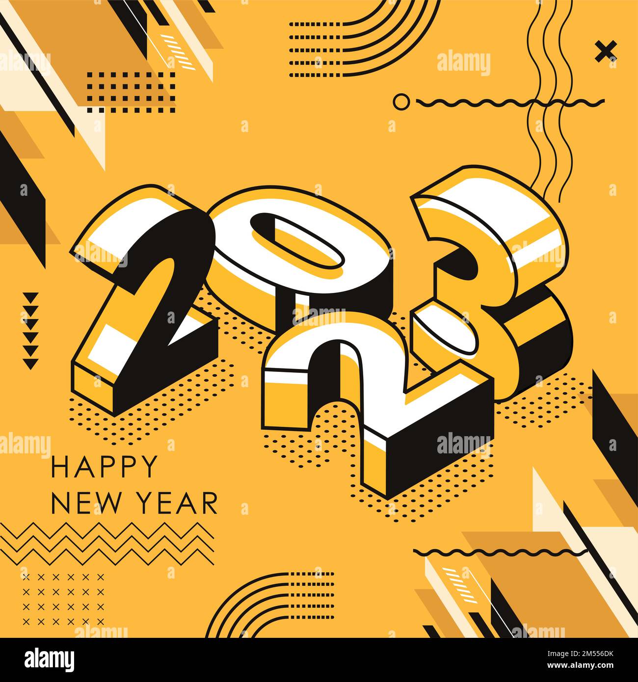 2023 block Stock Vector Images - Alamy