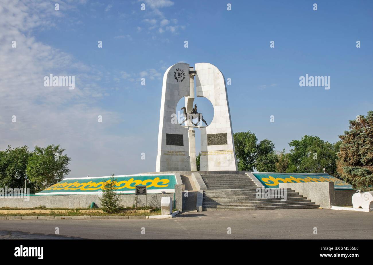 Monument - mausoleum, dedicated to 1300th anniversary book of Korkyt ...