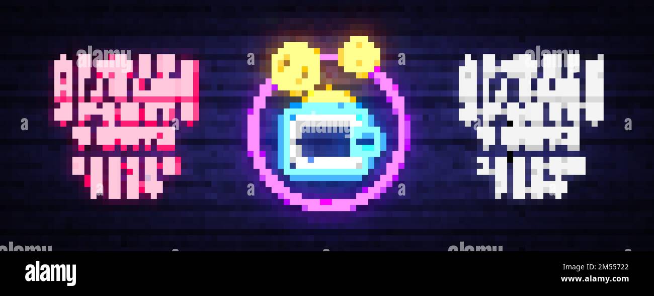 Wallet Neon Logo Vector. Coin purse neon sign, design template, modern ...