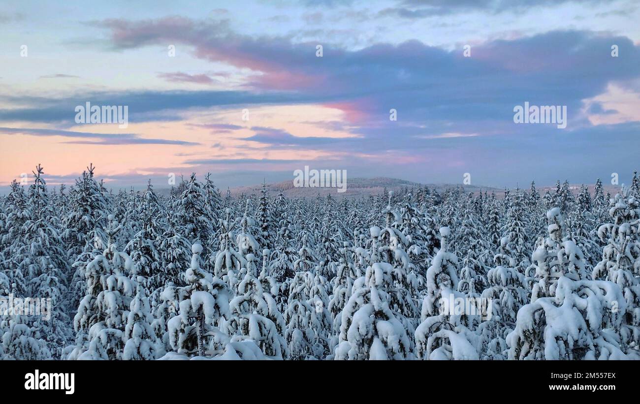 Swedish winter wonderland hi-res stock photography and images - Alamy