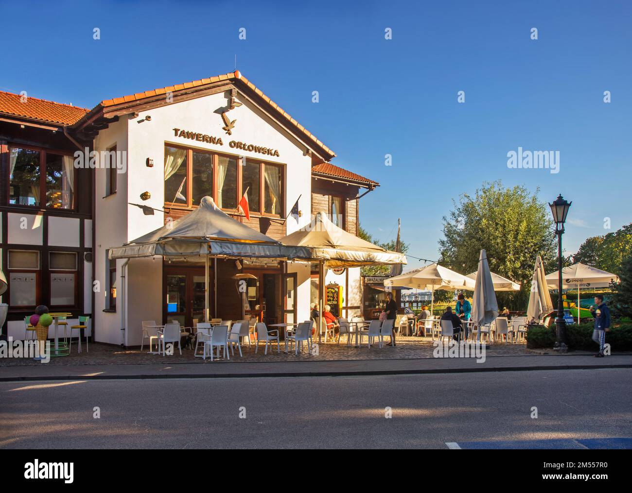 Tawerna Orlowska at Orlowo district in Gdynia. Poland Stock Photo - Alamy