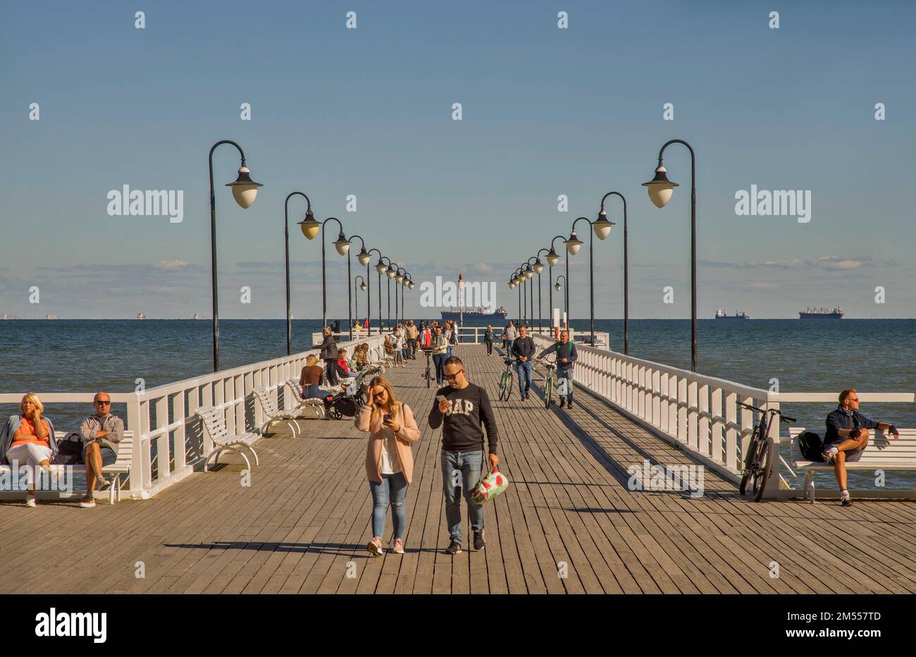 Orlowo pier hi-res stock photography and images - Alamy