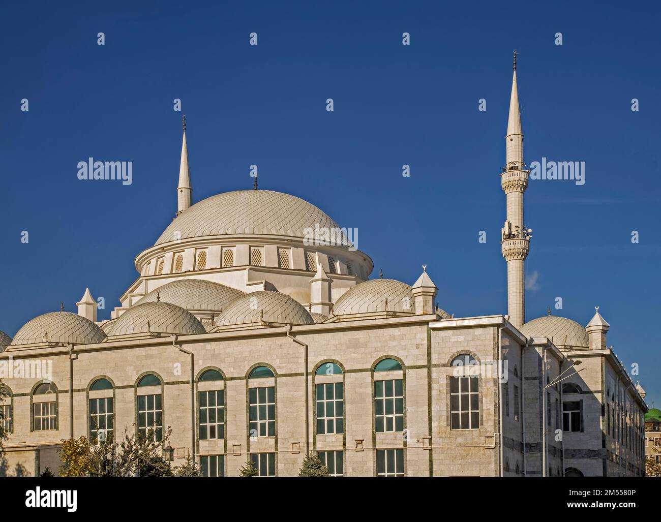 Grand mosque of Makhachkala. Republic of Dagestan. Russia Stock Photo ...