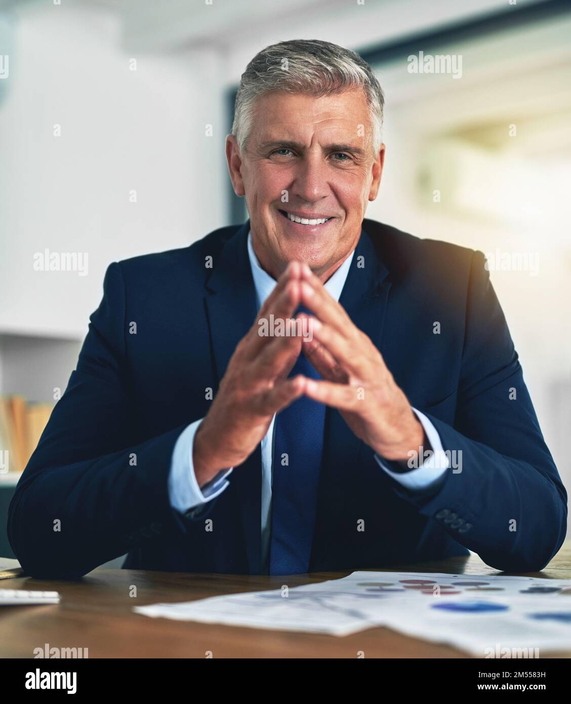 Work until youre proud. Portrait of a confident businessman posing ...