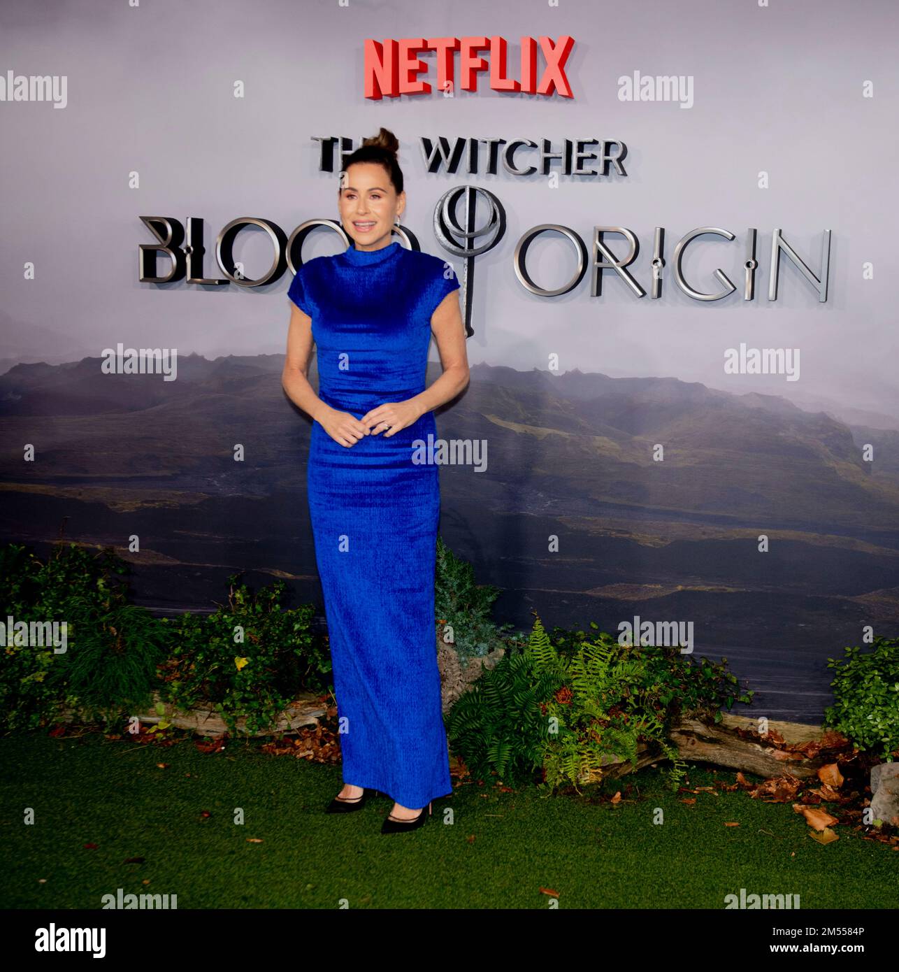 Minnie Driver at the Witcher: Blood Origin TV Series premiere, London ...