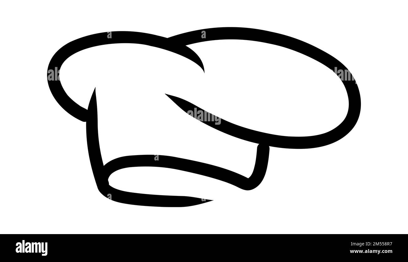 Chef cook icons. Vector cook cap logos for restaurant Stock Vector ...