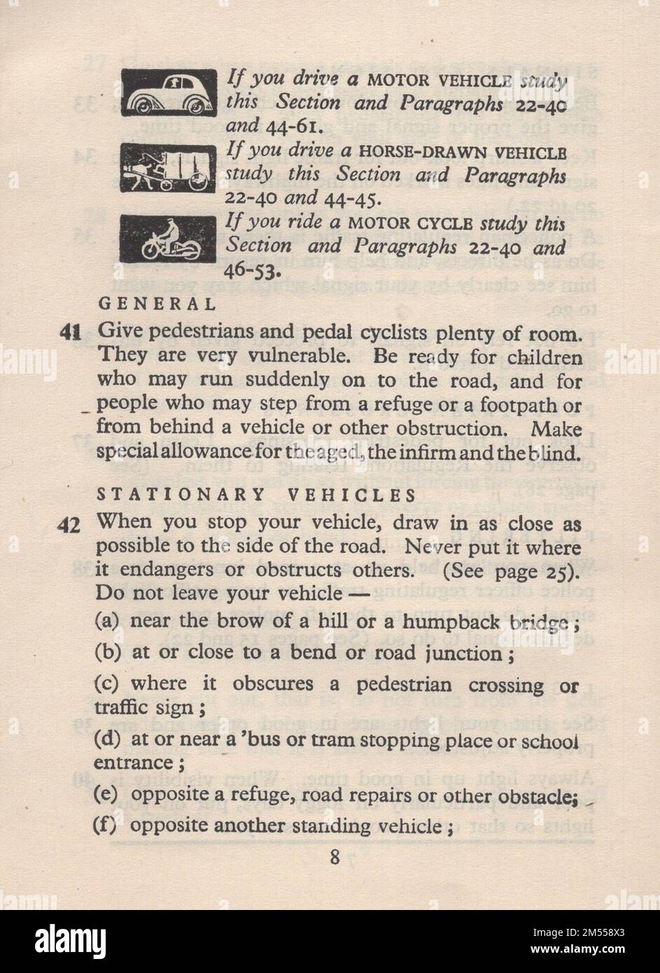 The highway code : Issued by the minister of transport with the ...