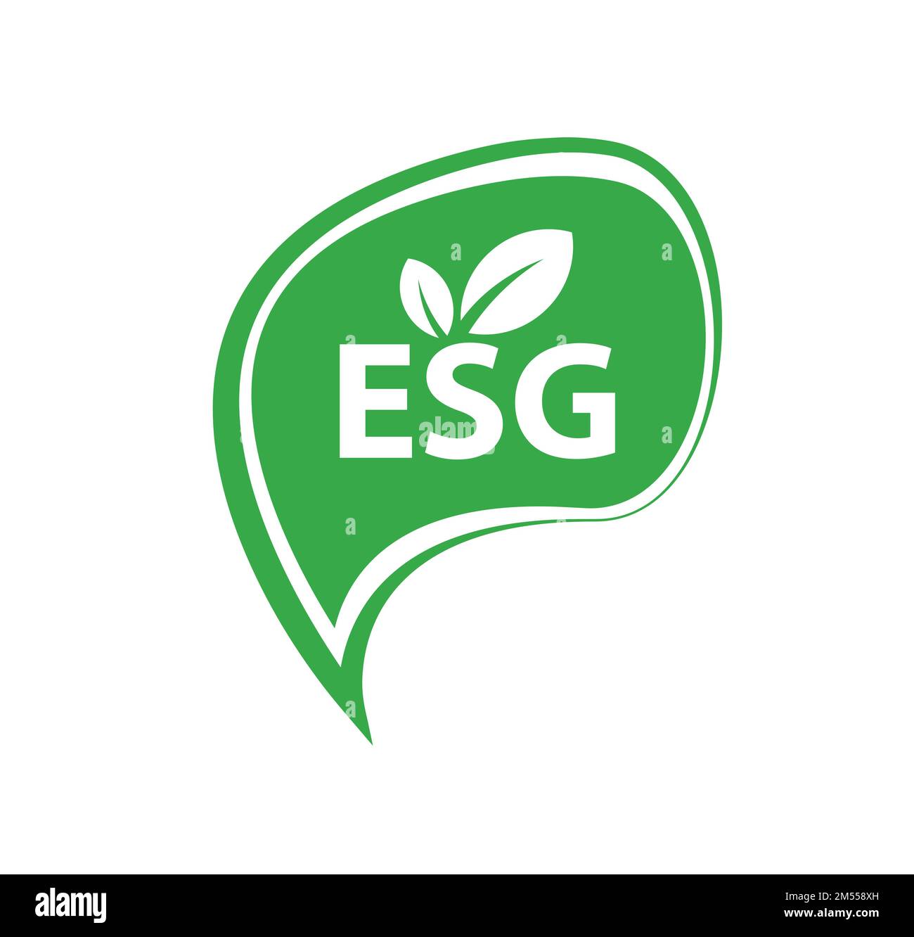 esg icons on white background Stock Vector Image & Art - Alamy