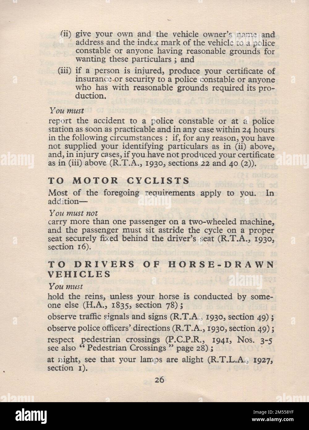 The highway code : Issued by the minister of transport with the ...