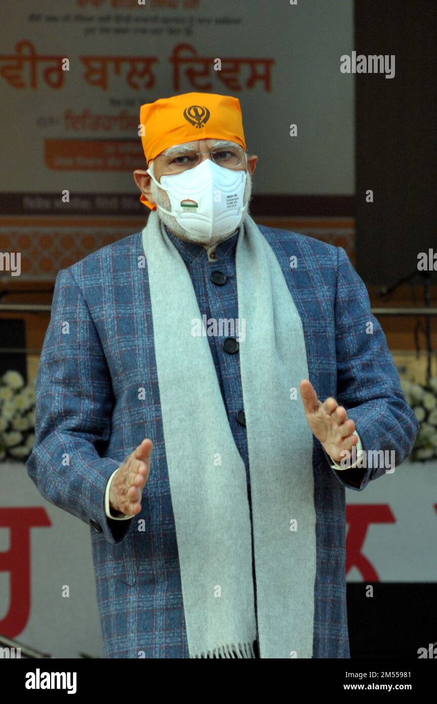 New Delhi, Delhi, India. 26th Dec, 2022. Prime Minister Narendra Modi ...