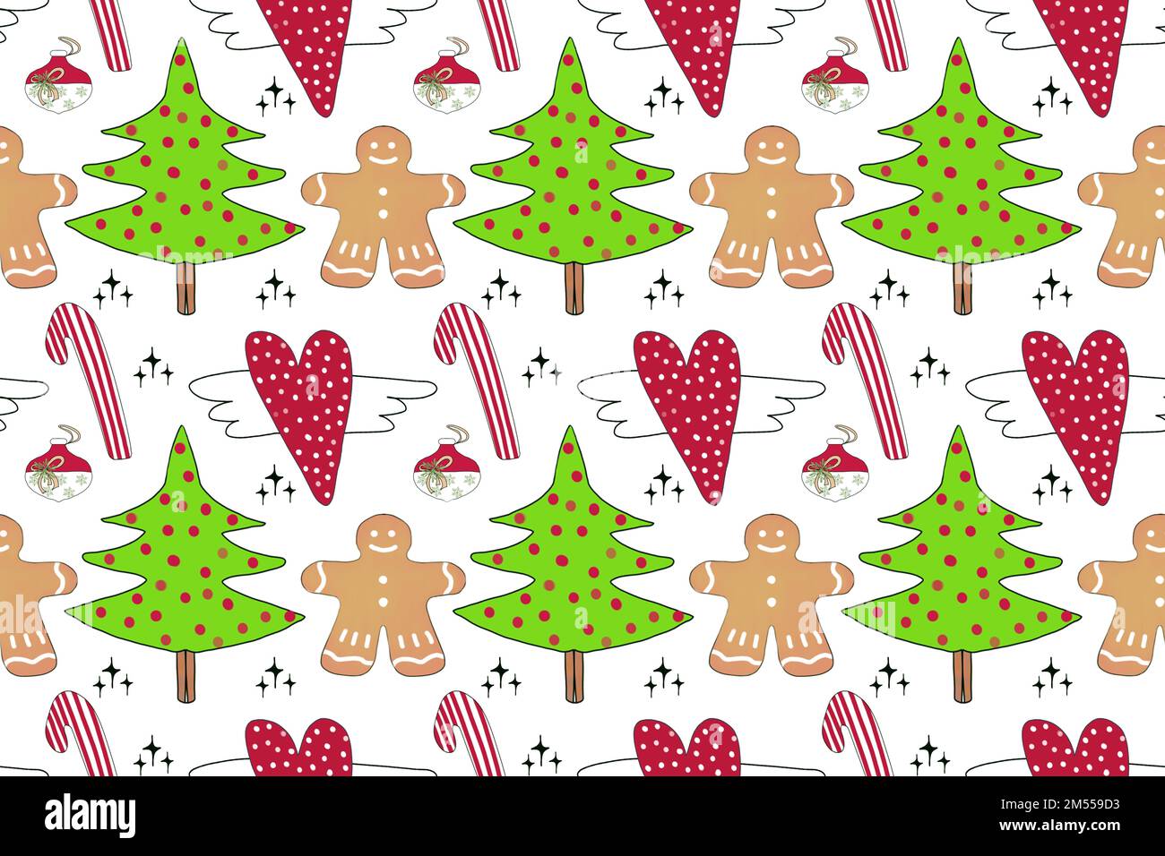 Seamless pattern ginger on Cut Out Stock Images & Pictures - Alamy