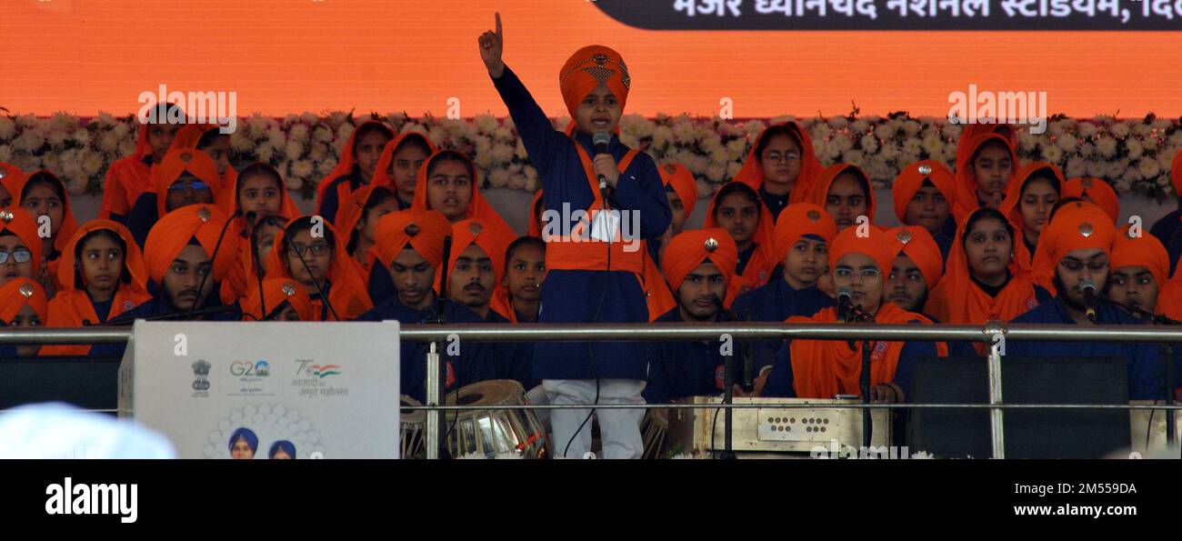 New Delhi, Delhi, India. 26th Dec, 2022. Prime Minister Narendra Modi ...