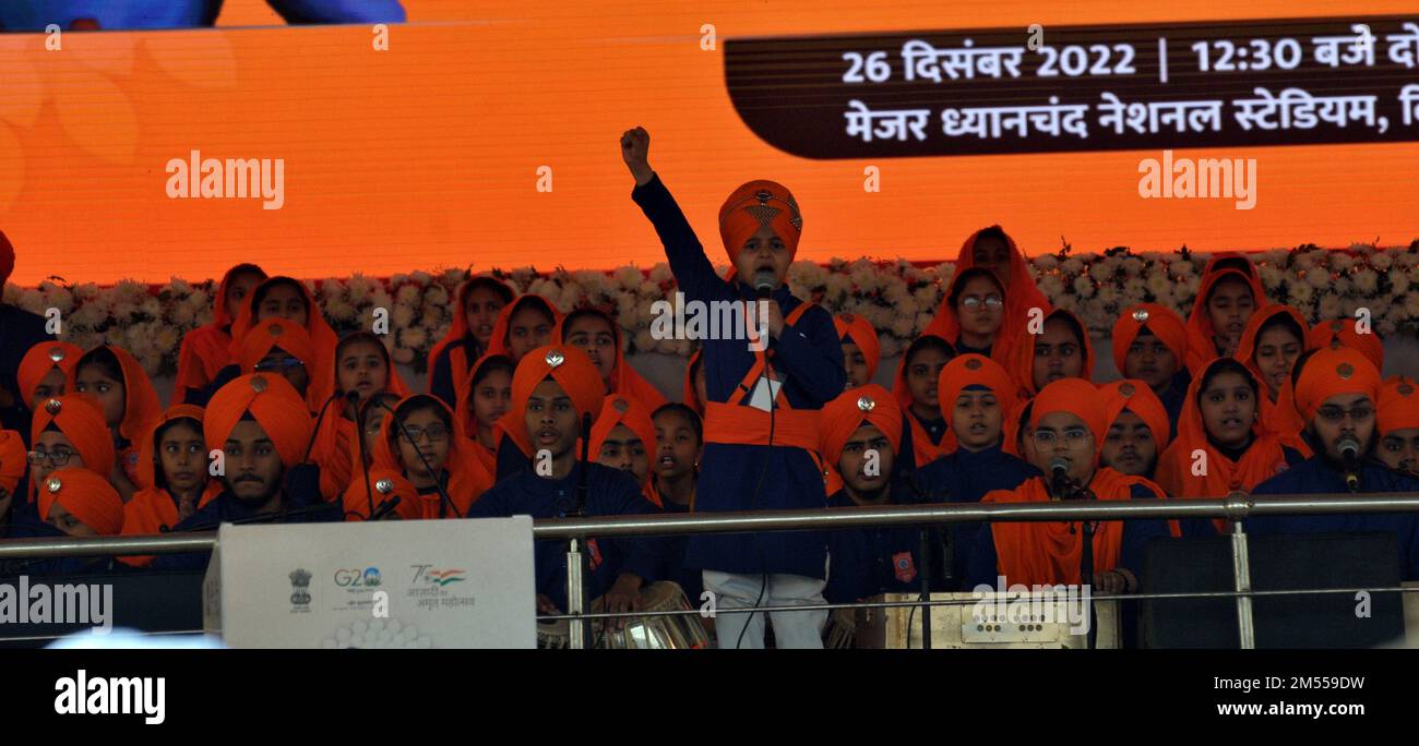 New Delhi, Delhi, India. 26th Dec, 2022. Prime Minister Narendra Modi ...