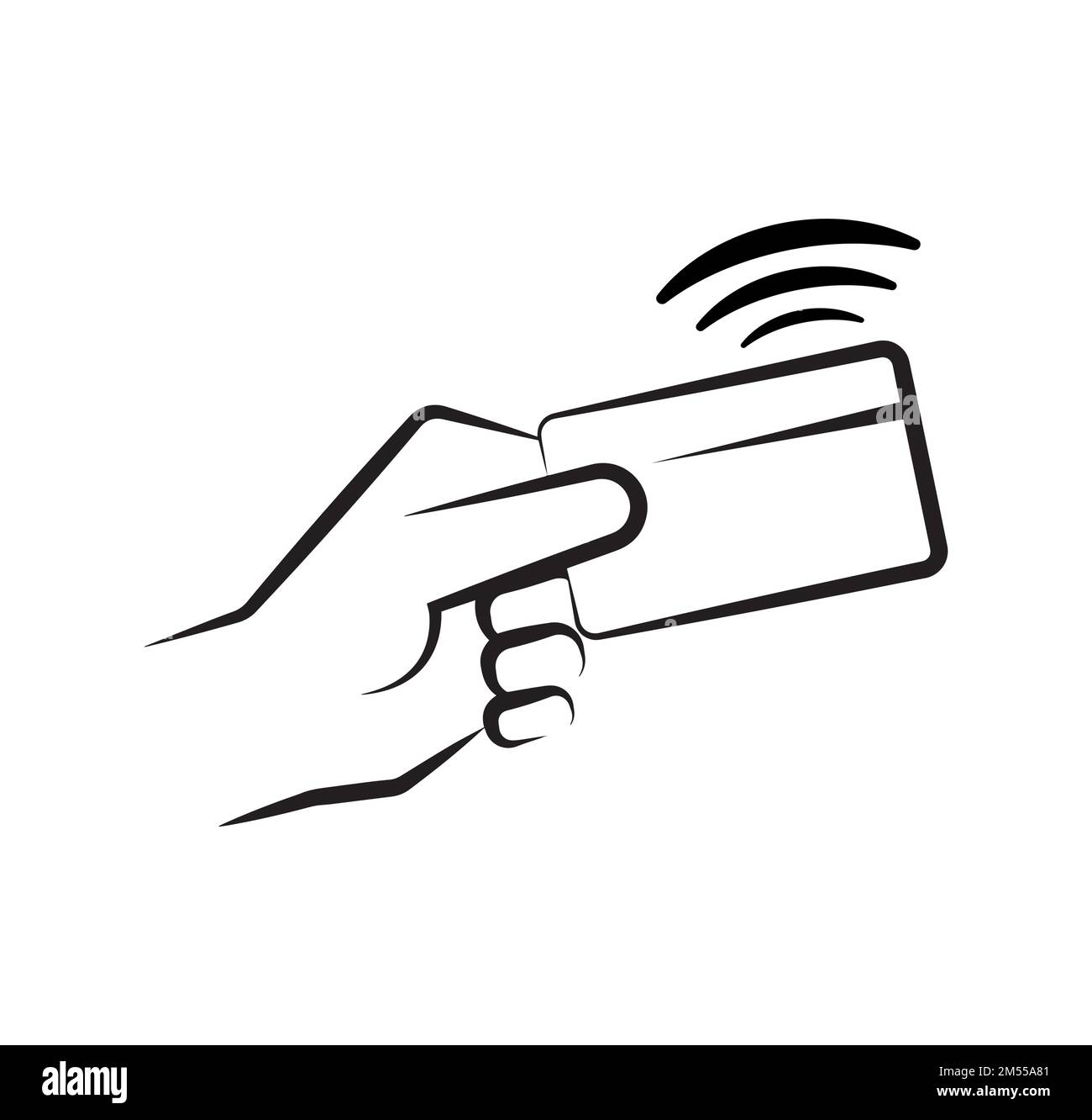 credit card icon on white background Stock Vector Image & Art - Alamy