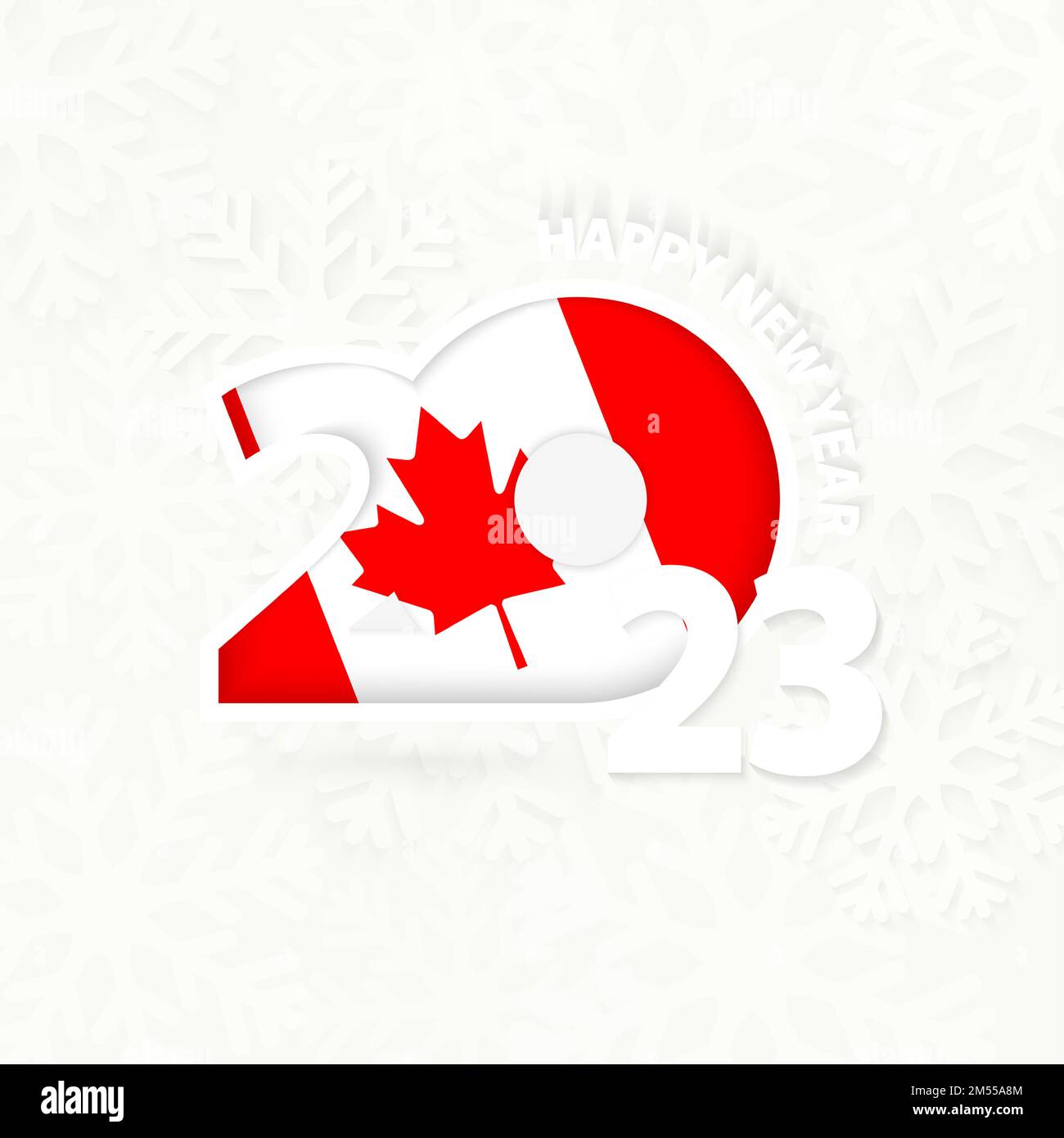 Canada new year 2023 Stock Vector Images - Alamy
