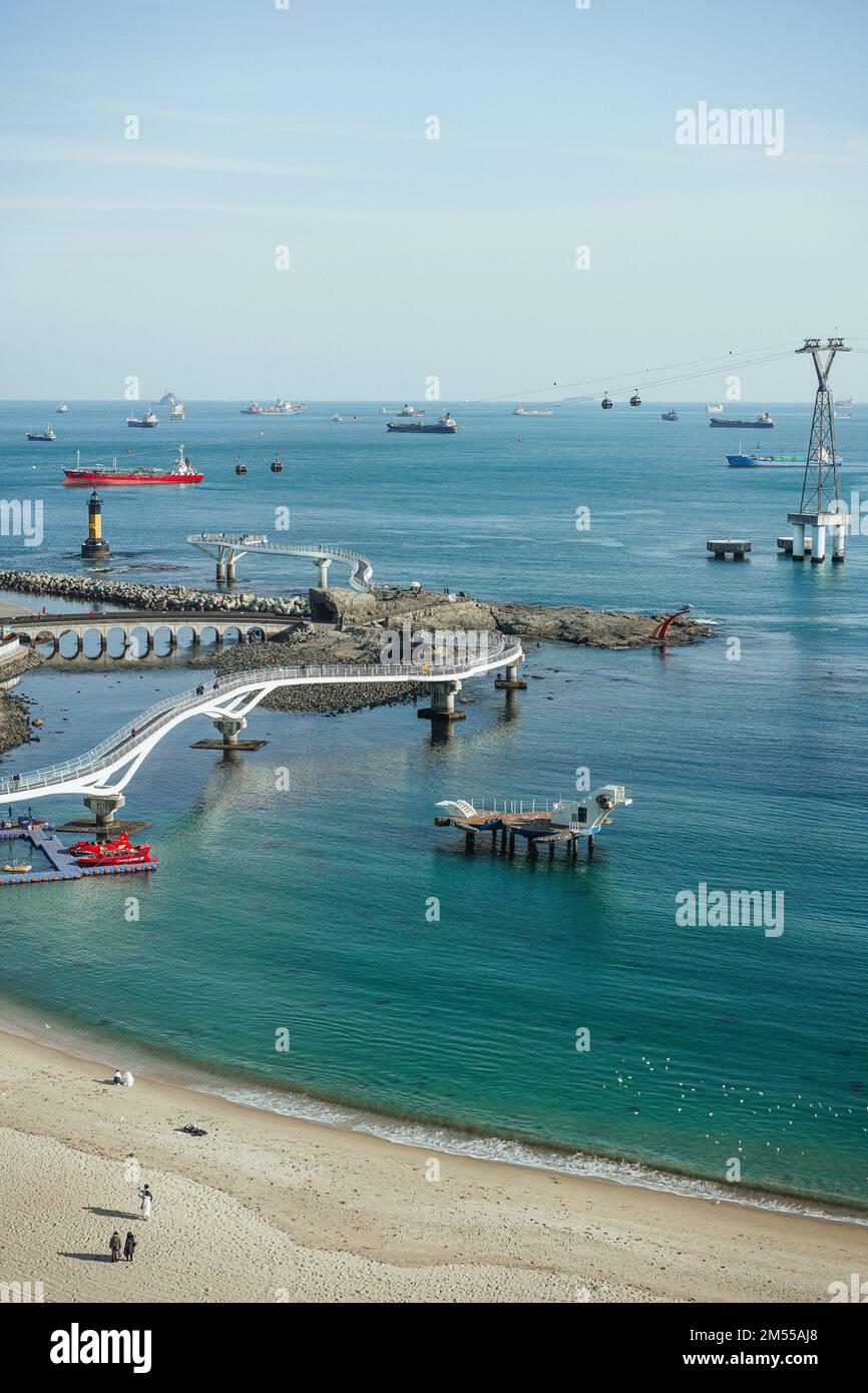 landscape of beach near ocean Stock Photo - Alamy