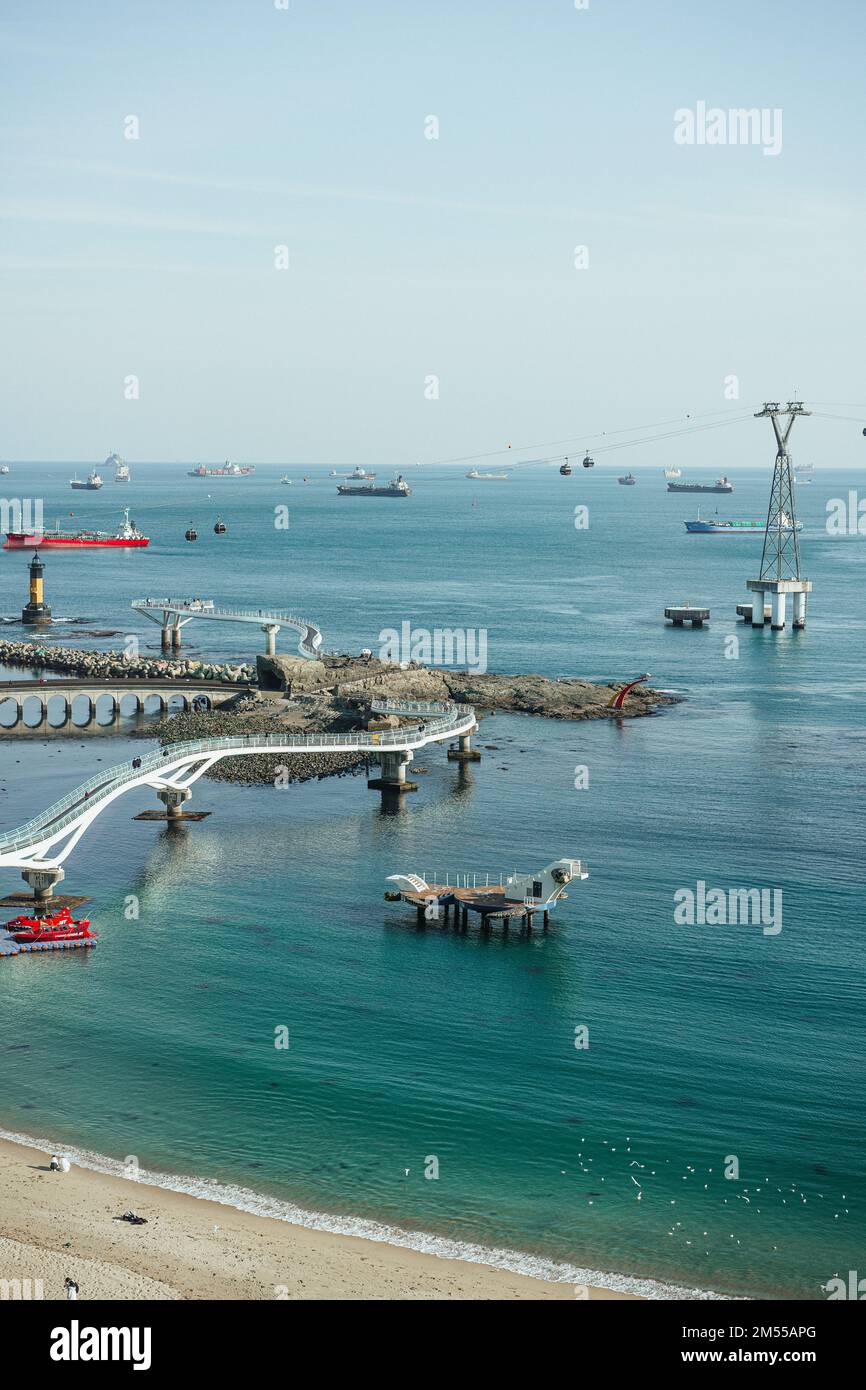 landscape of beach near ocean Stock Photo - Alamy
