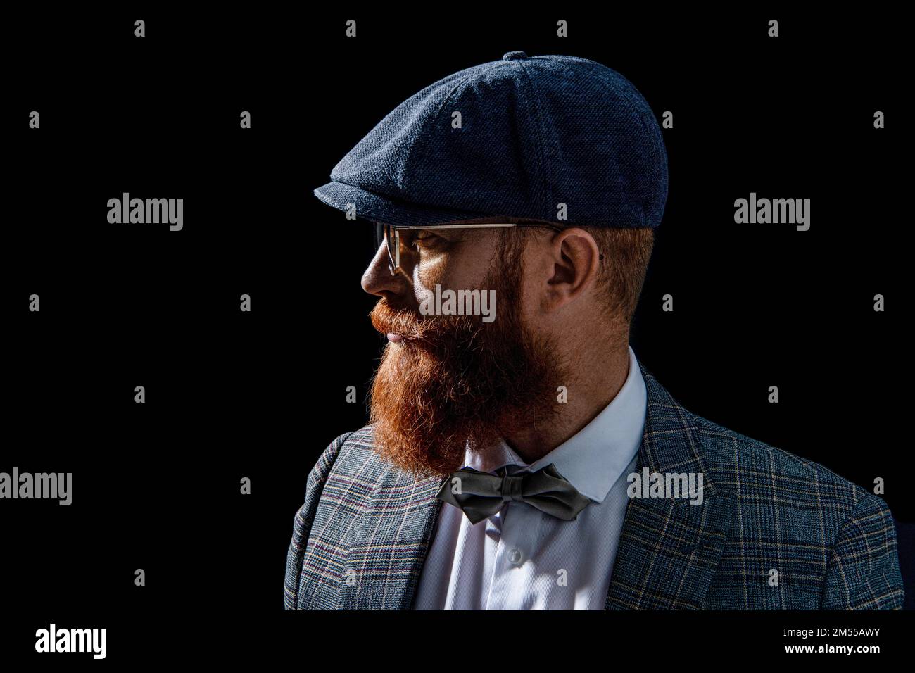 caucasian retro gangster man on background. photo of retro gangster man ...