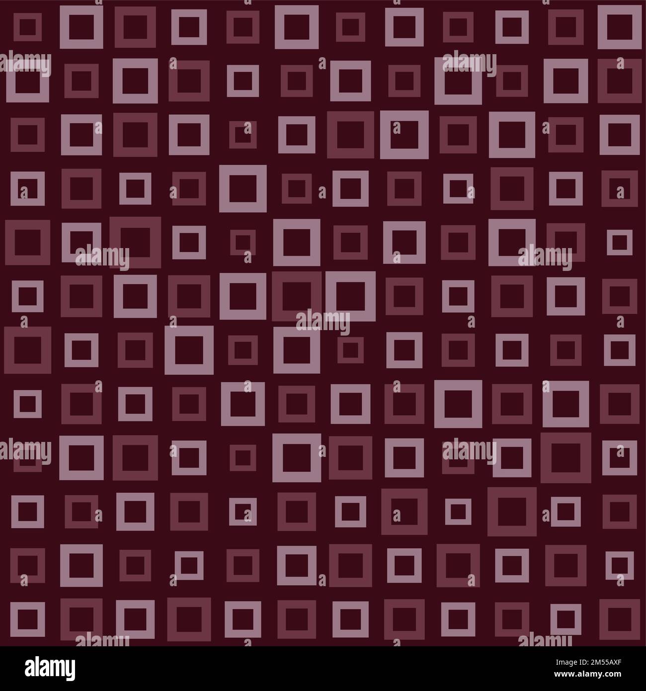 Abstract Geometric Pattern with Small and Large Squares. Design Element ...