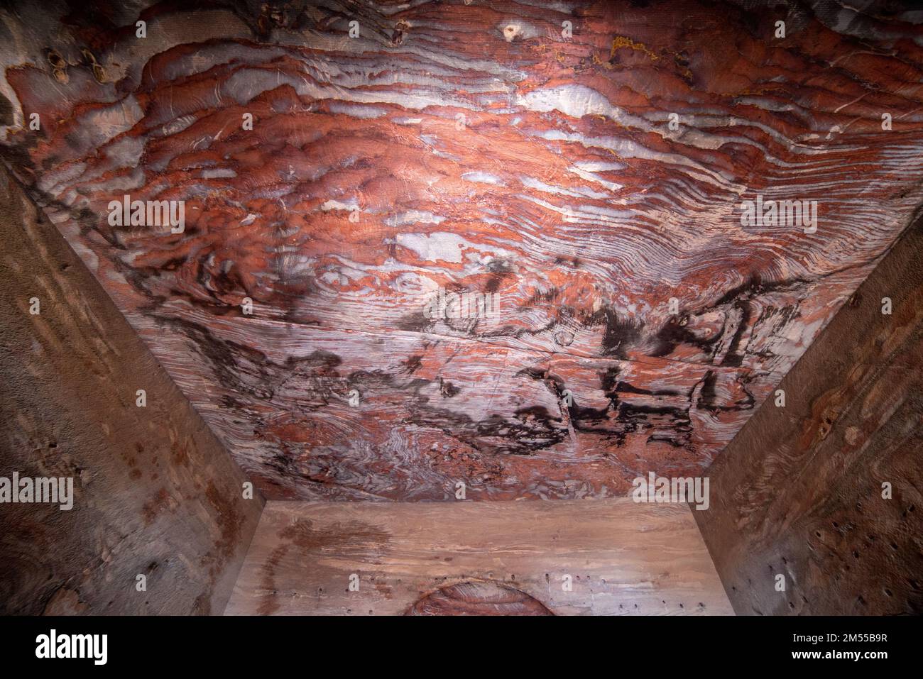 A low-angle view of ancient buildings in Jordan, Petra Stock Photo - Alamy