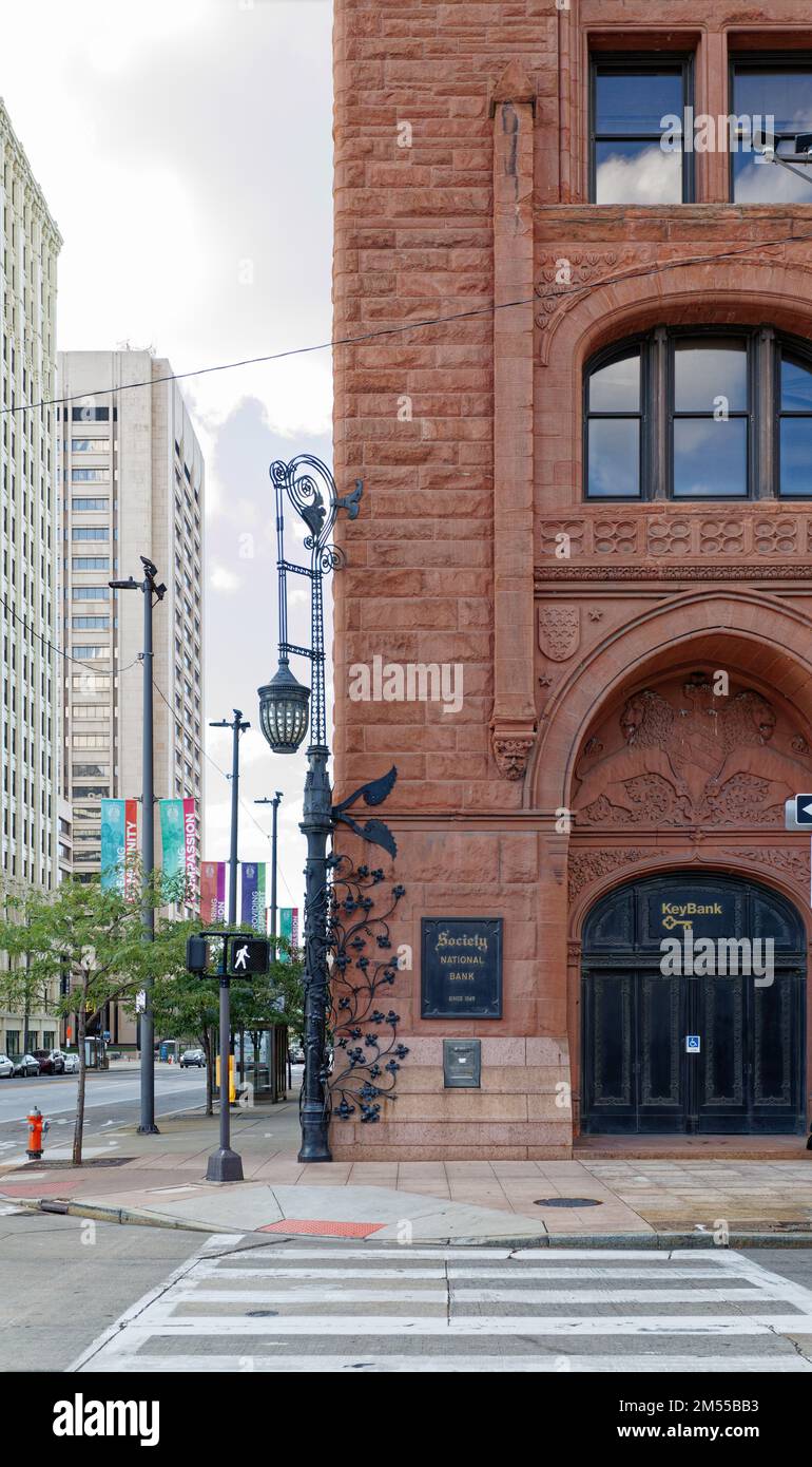 The historic Society for Savings Building, Cleveland’s tallest building ...