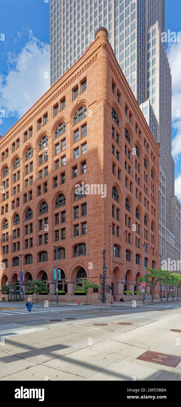 The historic Society for Savings Building, Cleveland’s tallest building ...