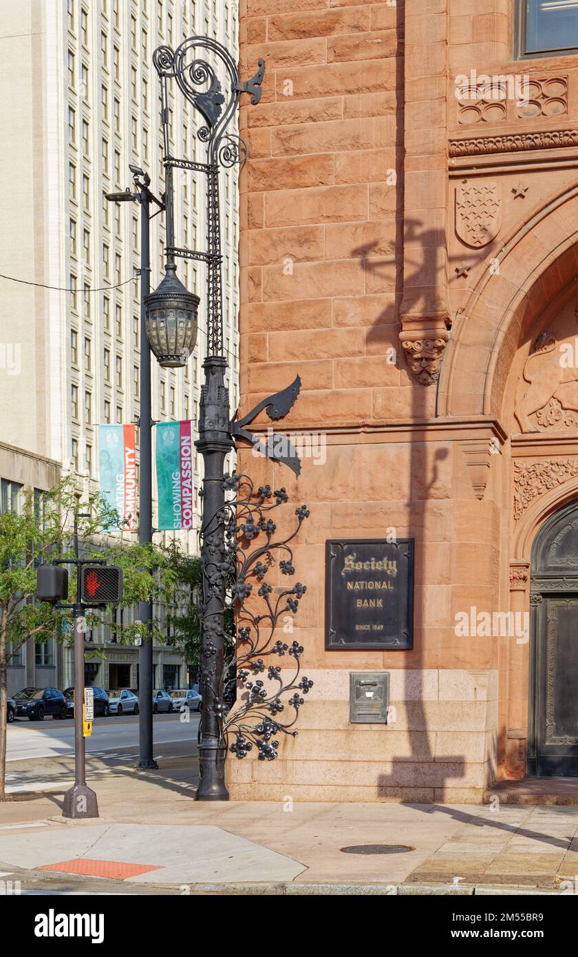 The historic Society for Savings Building, Cleveland’s tallest building ...