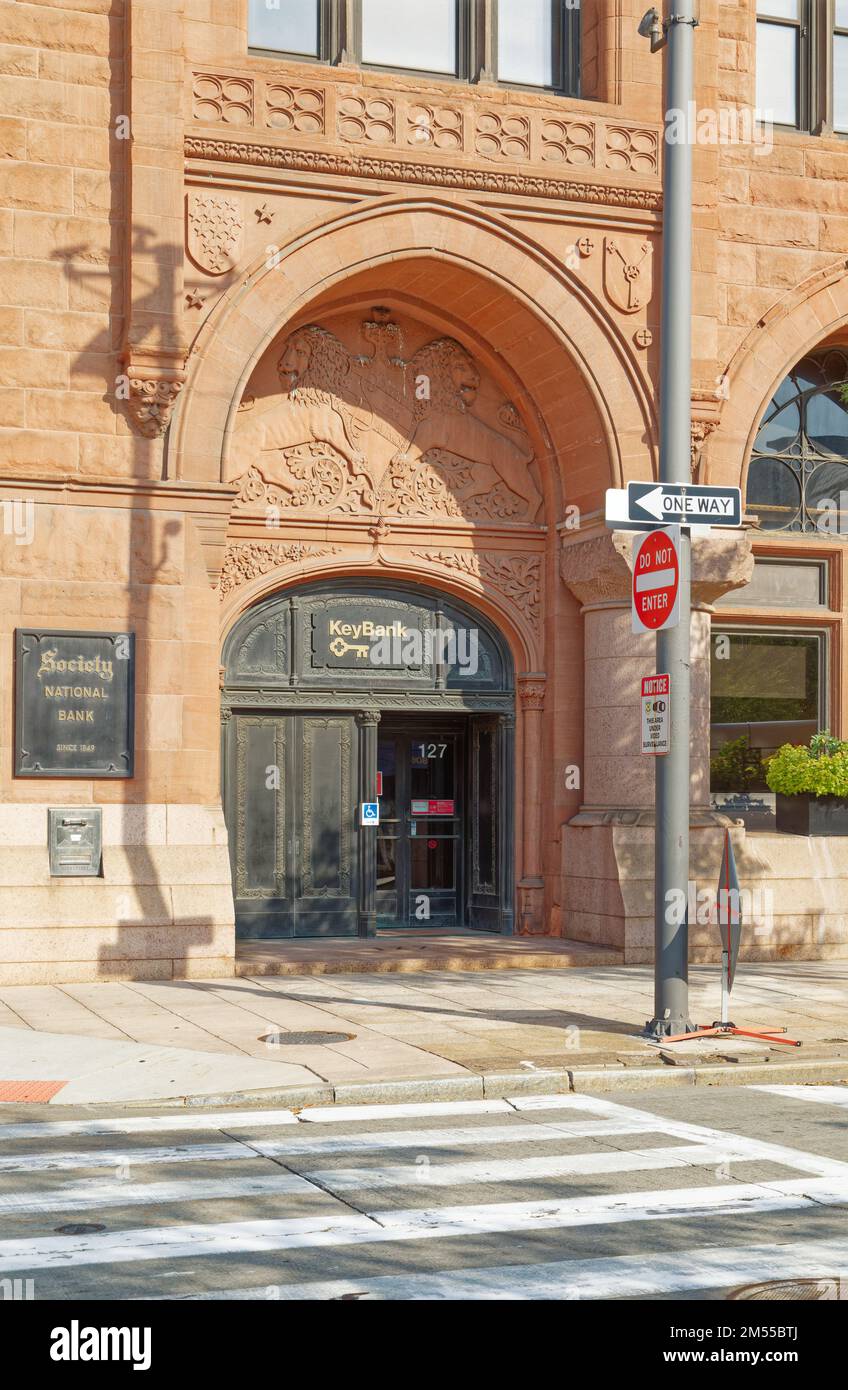 The historic Society for Savings Building, Cleveland’s tallest building ...