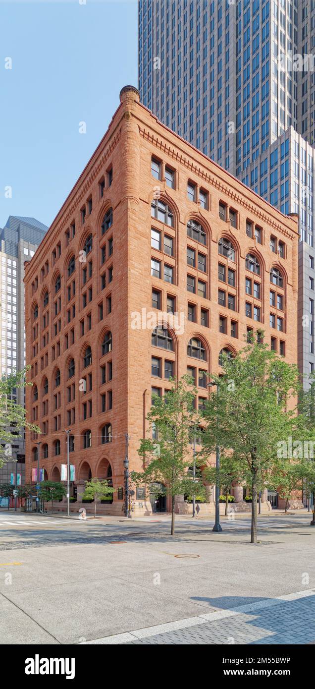 The historic Society for Savings Building, Cleveland’s tallest building ...