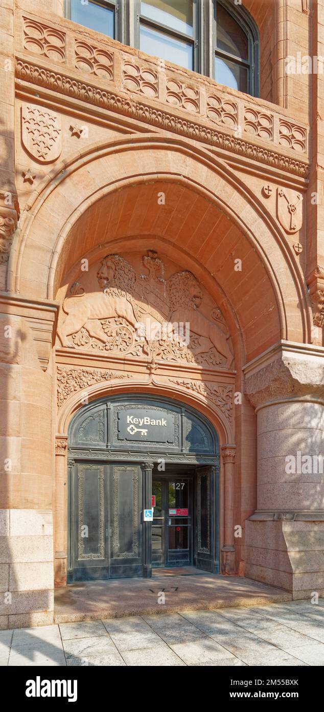 The historic Society for Savings Building, Cleveland’s tallest building ...