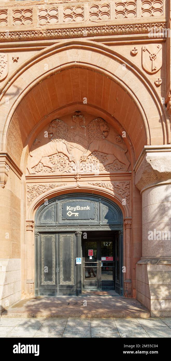 The historic Society for Savings Building, Cleveland’s tallest building ...