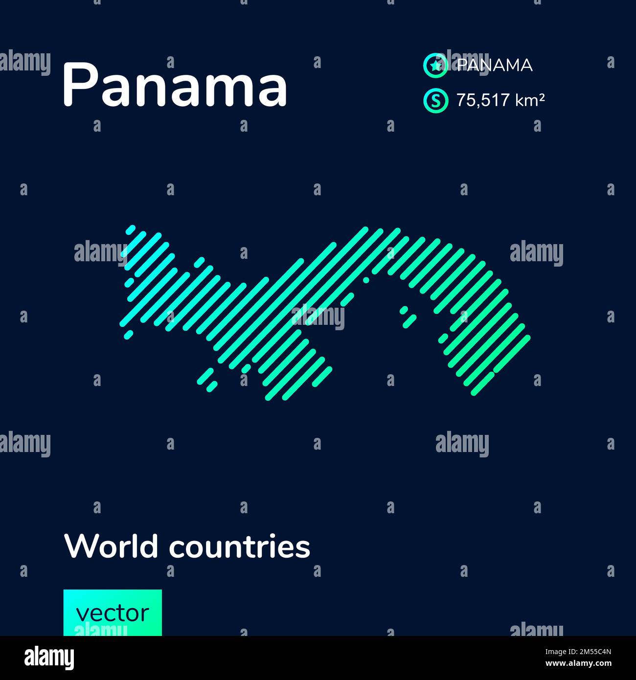 Panama pacific line Stock Vector Images - Alamy