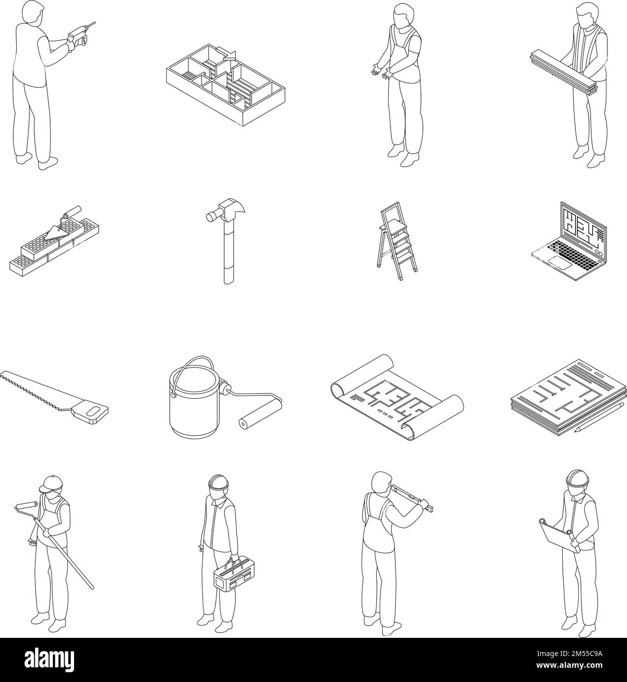 Redesign icon. Isometric of redesign vector icon for web design ...