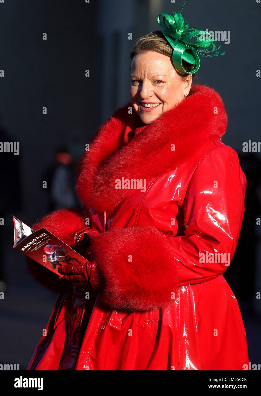 Lynn Arnal, from Minnesota, poses for photographs during day one of the ...