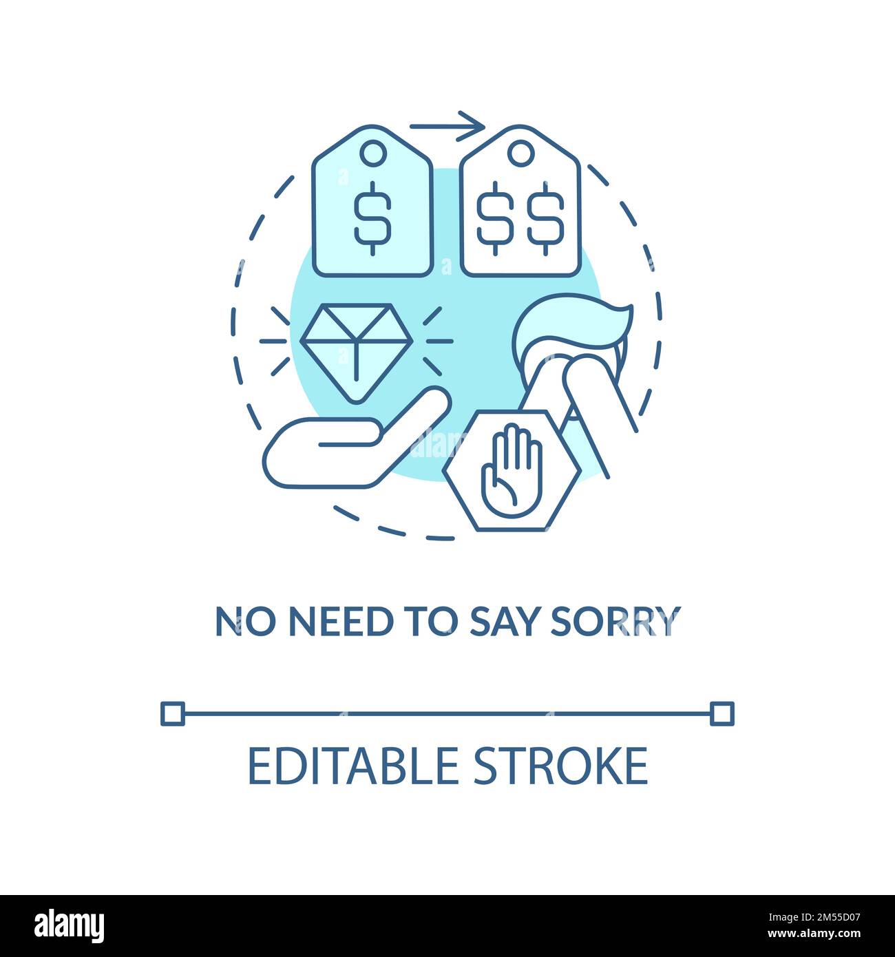 Say sorry Stock Vector Images - Alamy