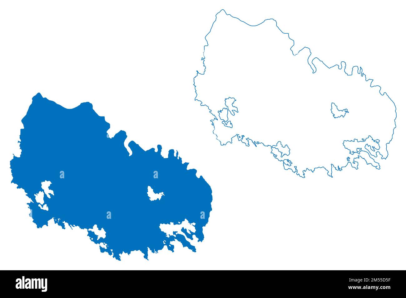 Lake Chott Melrhir (Africa, People's Democratic Republic of Algeria ...