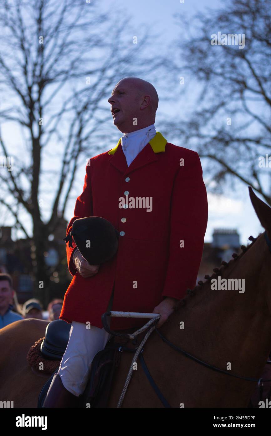 Tenterden, Kent, UK. 26th Dec, 2022. The annual Boxing Day meet of the ...