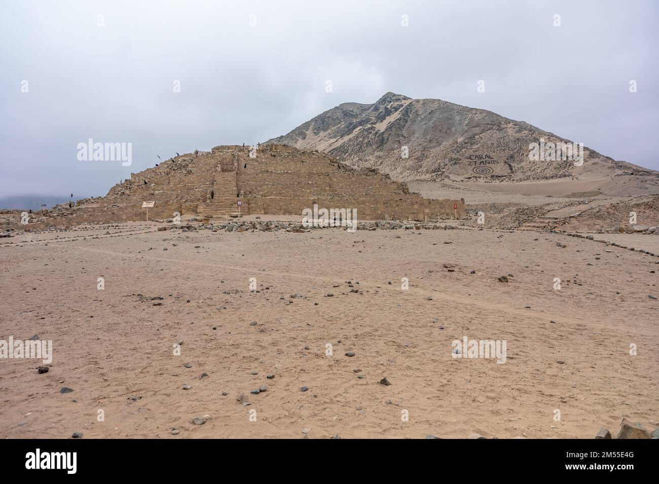 Sacred City of Caral-Supe archaeological site in Peru Stock Photo - Alamy
