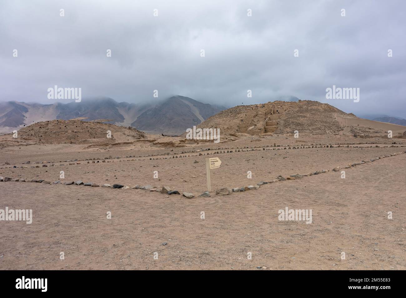 Peru - September 14, 2022: Sacred City of Caral-Supe archaeological ...