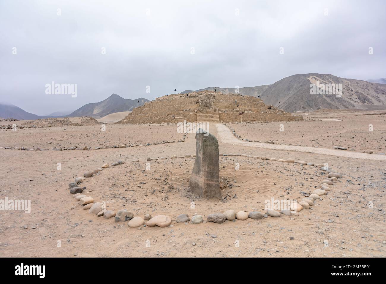 Peru - September 14, 2022: Sacred City of Caral-Supe archaeological ...