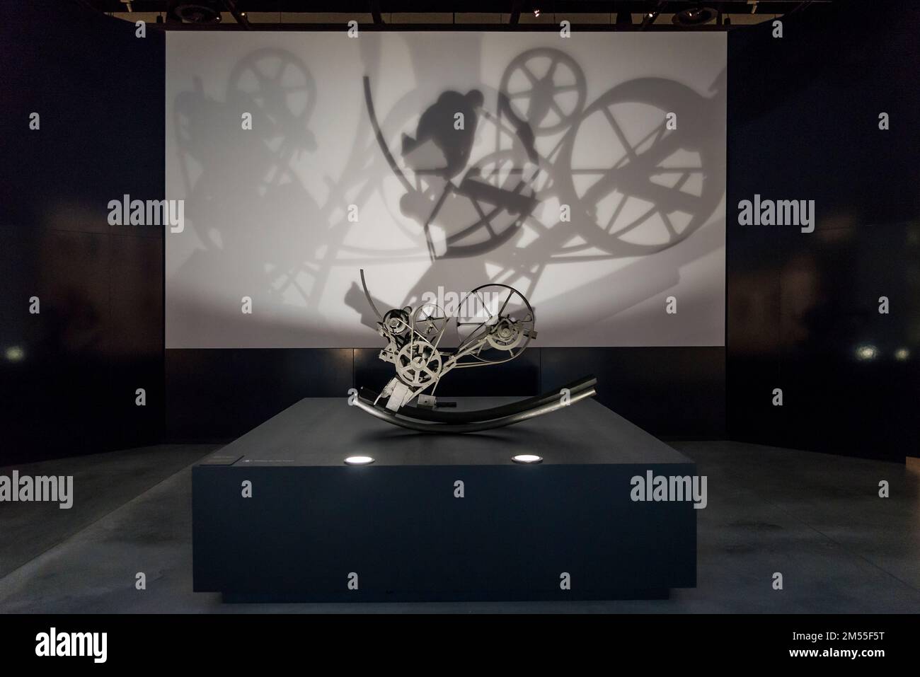 Jean Tinguely Bascule No 1 : Sisyphus (Seesaw), Light & Darkness, late ...