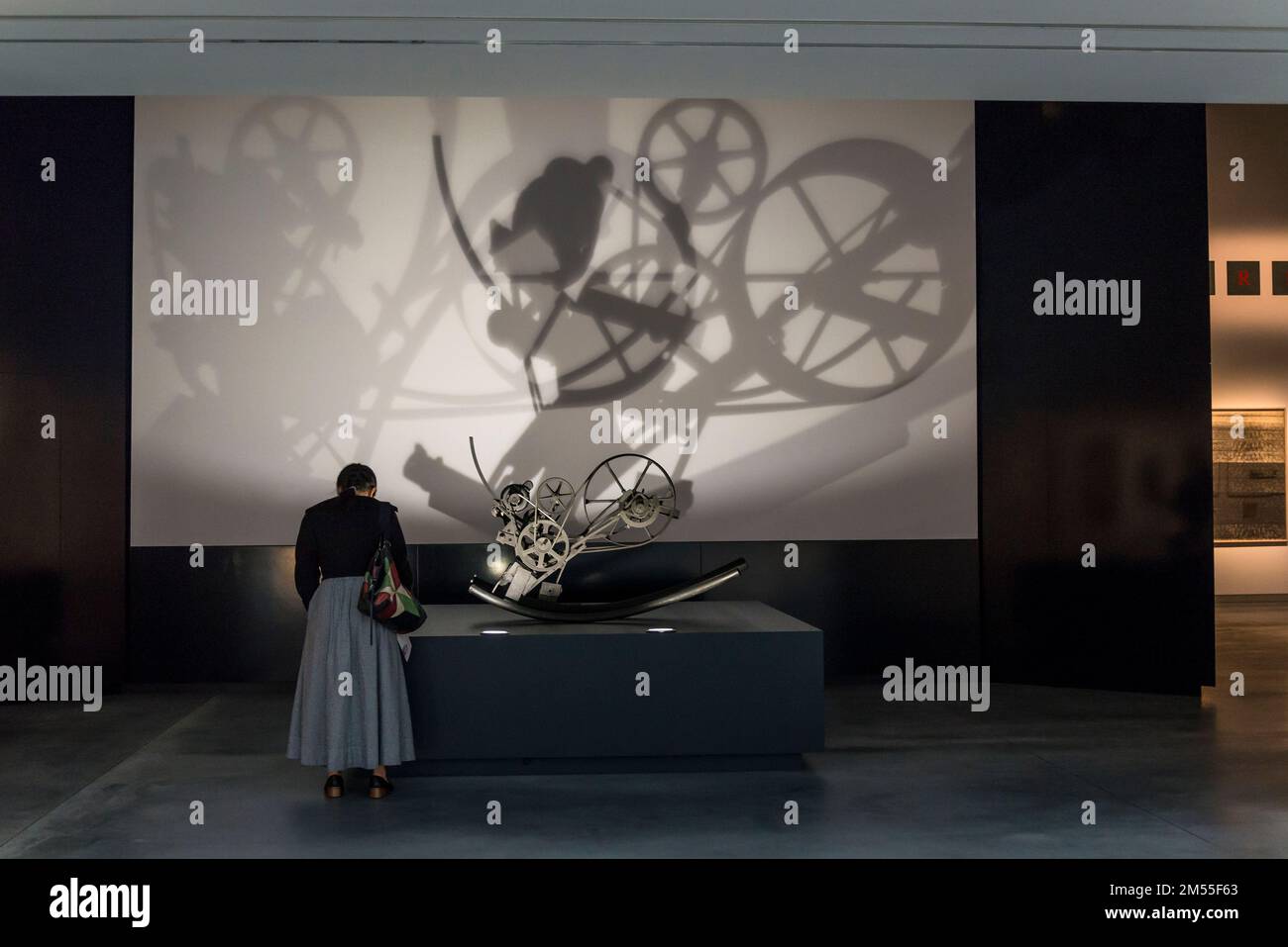 Jean Tinguely Bascule No 1 : Sisyphus (Seesaw), Light & Darkness, late ...